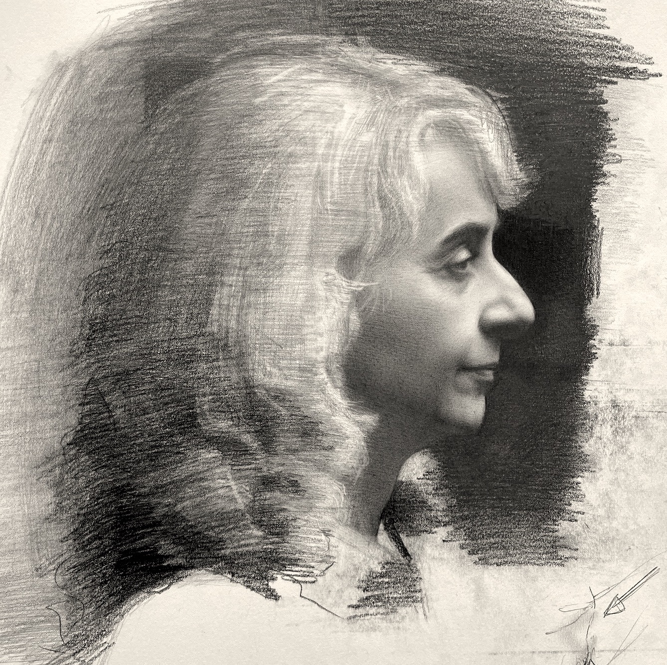 Pre College Portrait Drawing - Lyme Academy of Fine Arts